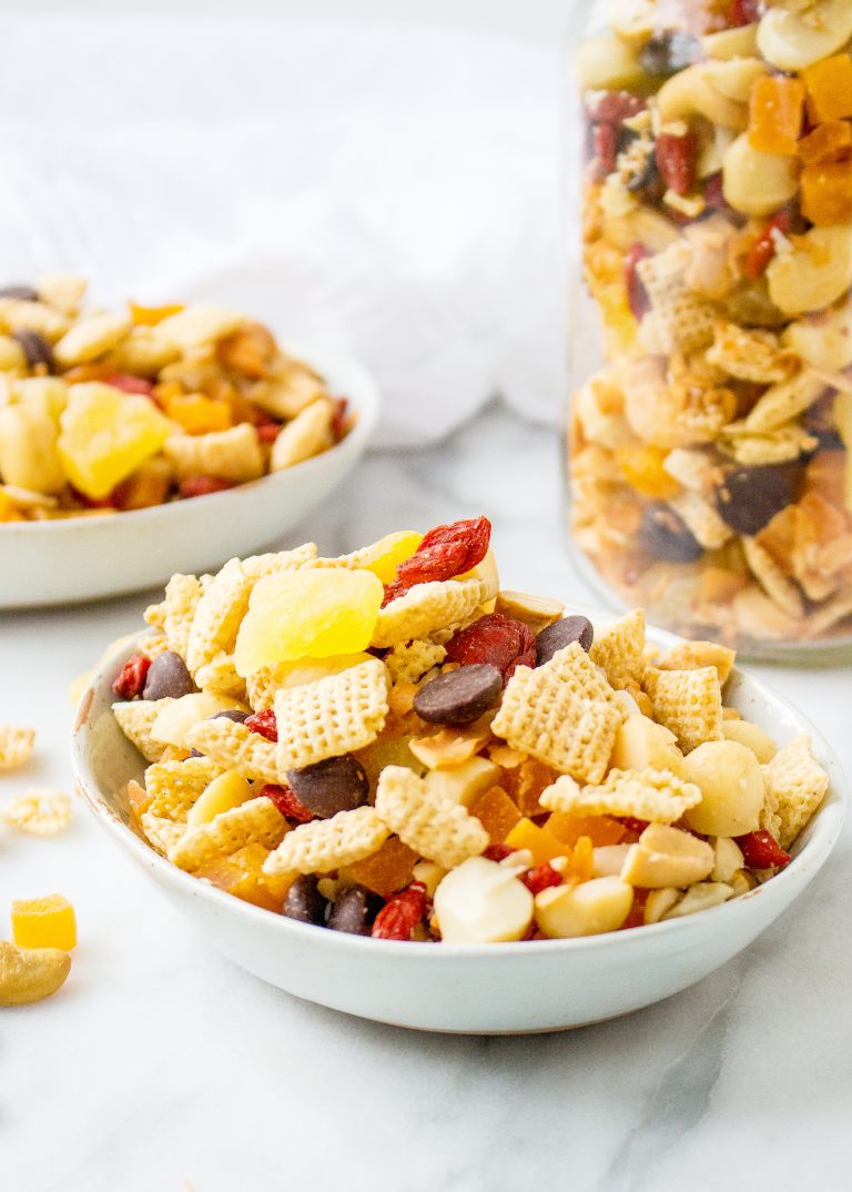 Tropical Macadamia Nut Trail Mix - Yes to Yolks