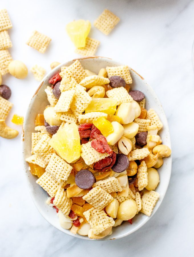 Tropical Macadamia Nut Trail Mix - Yes to Yolks