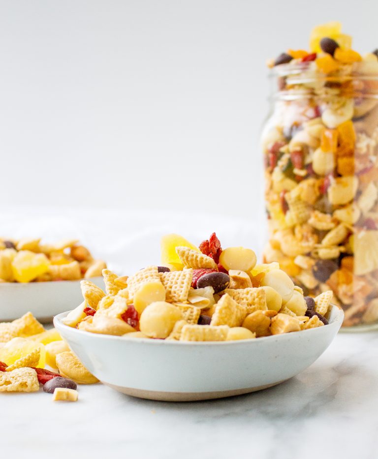 Tropical Macadamia Nut Trail Mix - Yes to Yolks