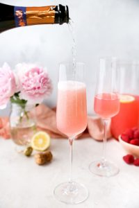 Pink Lemonade Mimosas - Yes to Yolks