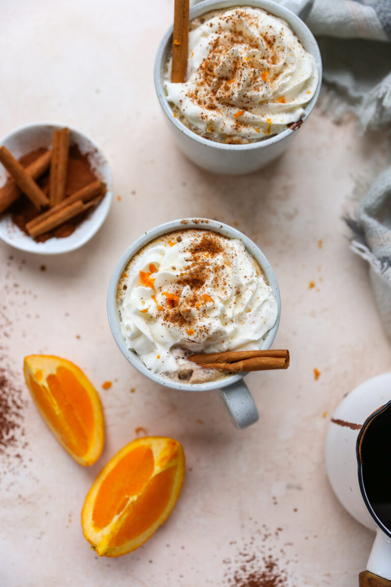 Spiced Orange Mochas - Yes to Yolks