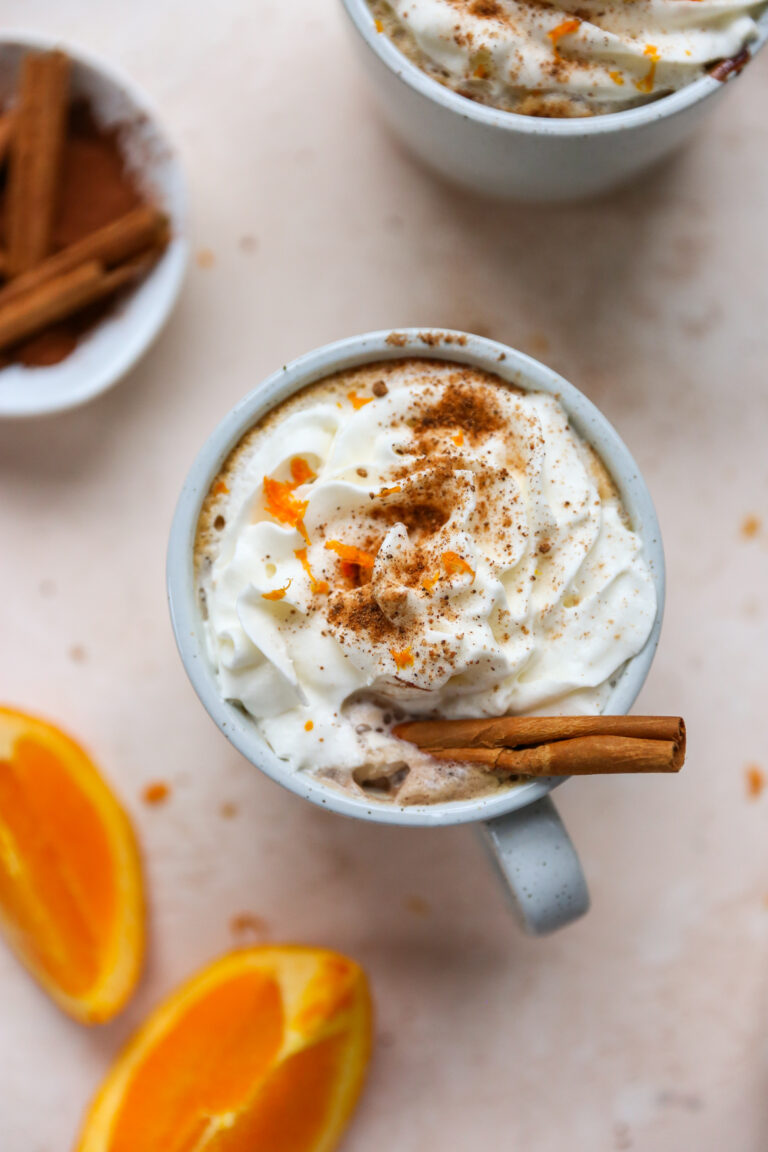 Spiced Orange Mochas - Yes to Yolks