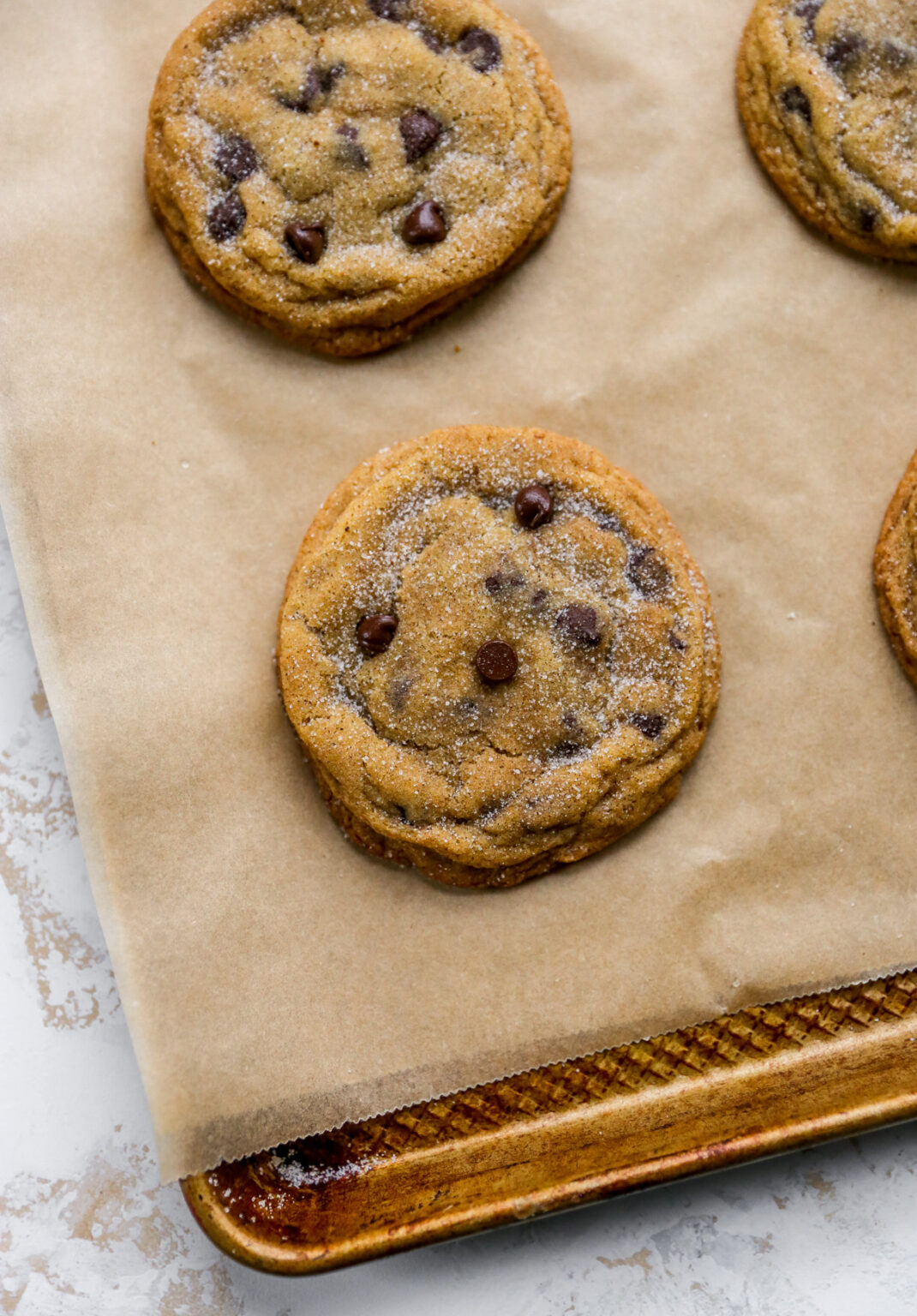 Chewy Chai Chocolate Chip Cookies - Yes to Yolks