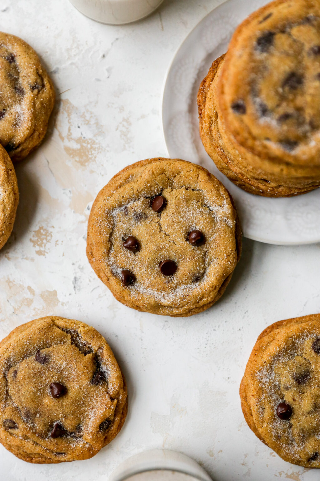 Chewy Chai Chocolate Chip Cookies - Yes to Yolks